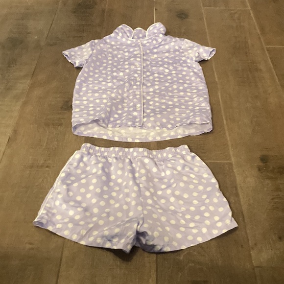 art class | Pajamas | Lavender Polka Dot Art Class Kids Pajamas Size 12 ...